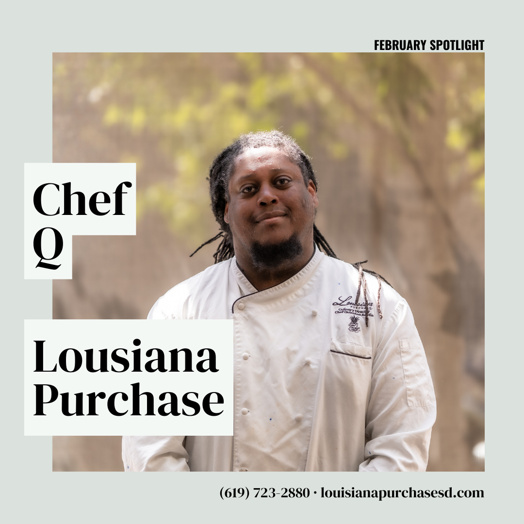 Order Up: Chef Quinnton Austin - North Park Main Street